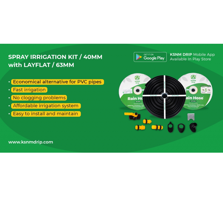 KSNM Drip | Drip Irrigation System & Spray Kit Manufacturer in India